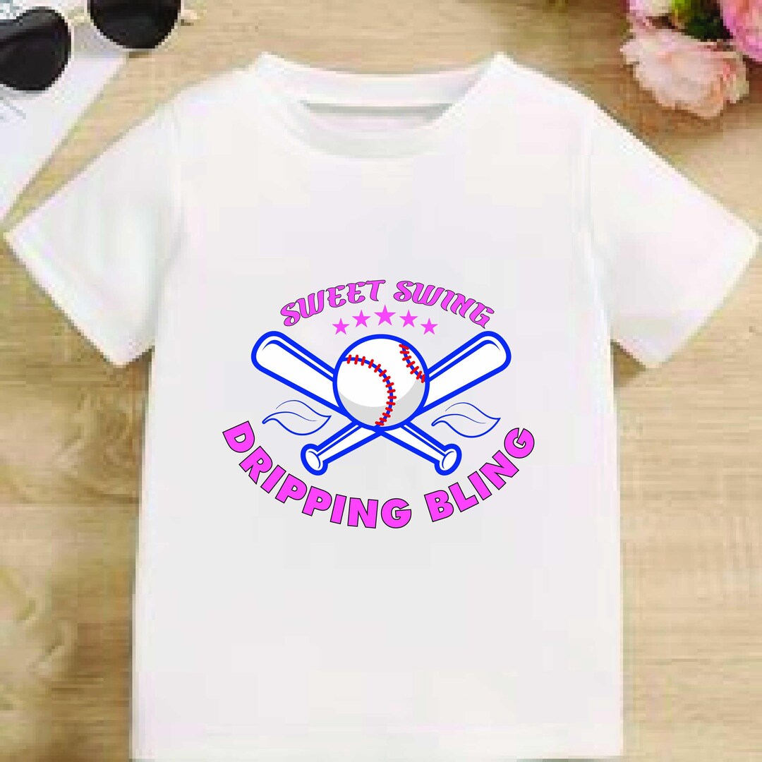 Sweet Swing Dripping Bling Svg,game Fun Png, Softball Jpg, Softball Mom ...