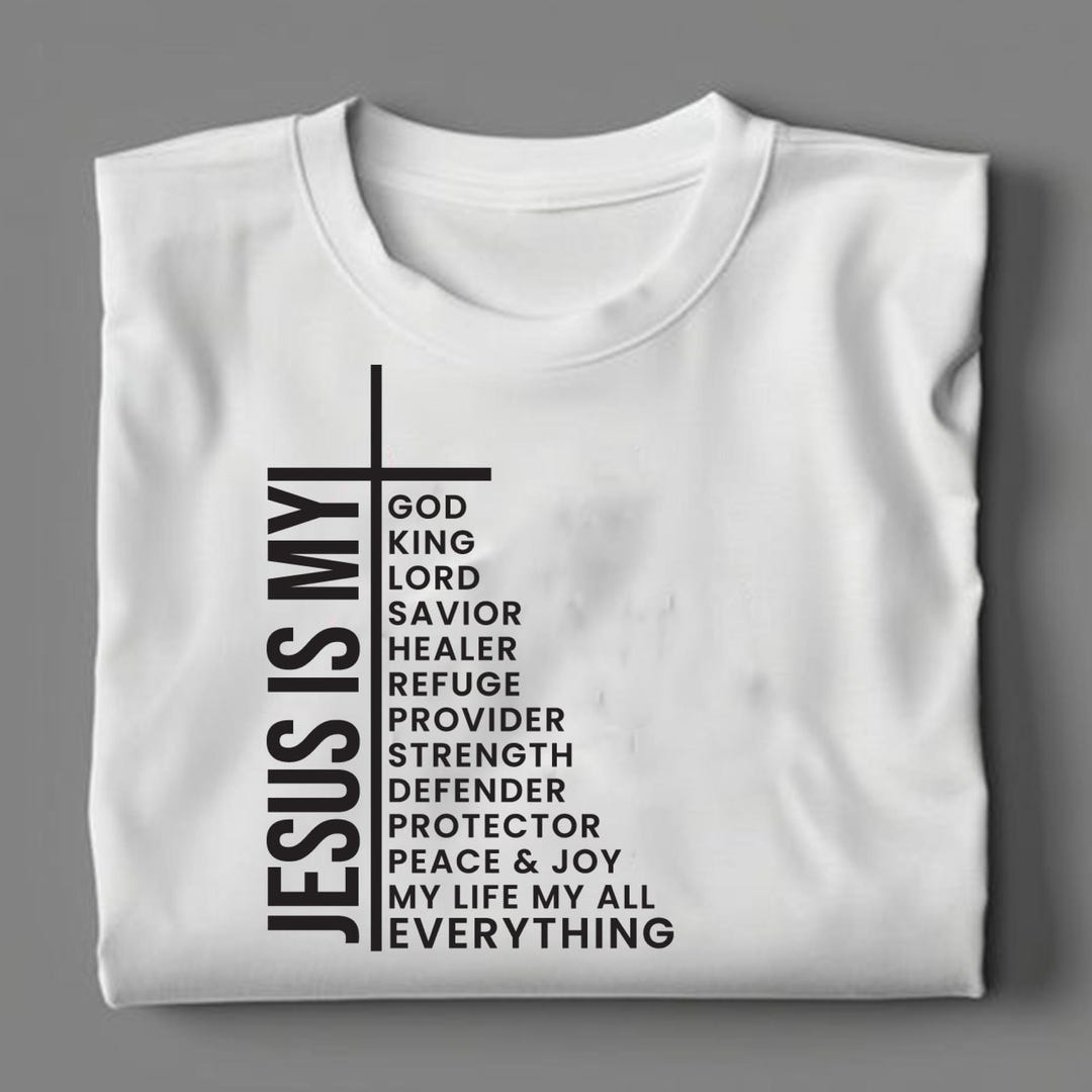 Jesus is My Everything Svg, Jesus Lover Png, Jesus is My God Jpg ...