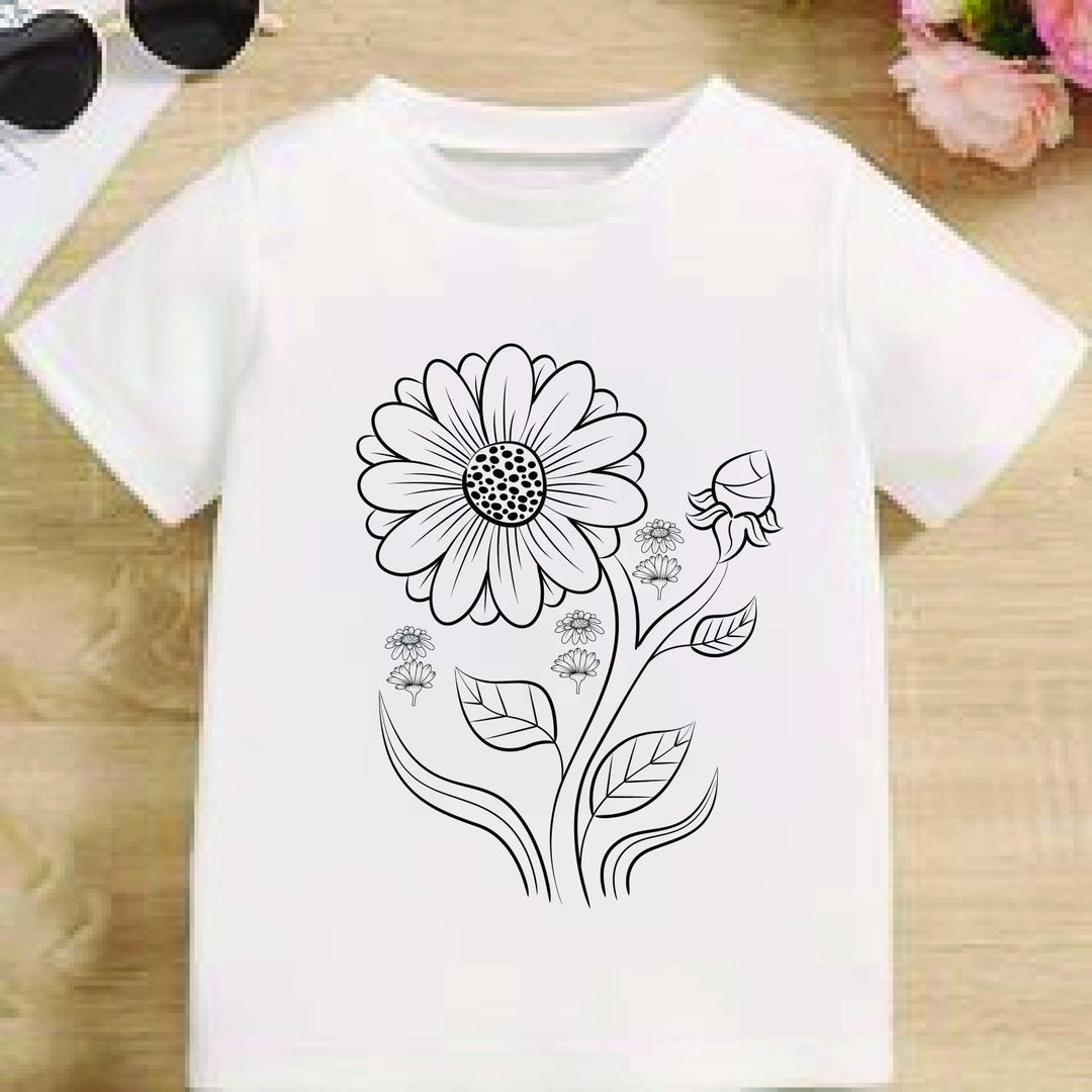 Cone Flower Svg, Flower Png, Flower Art Jpg, Black and White Eps ...