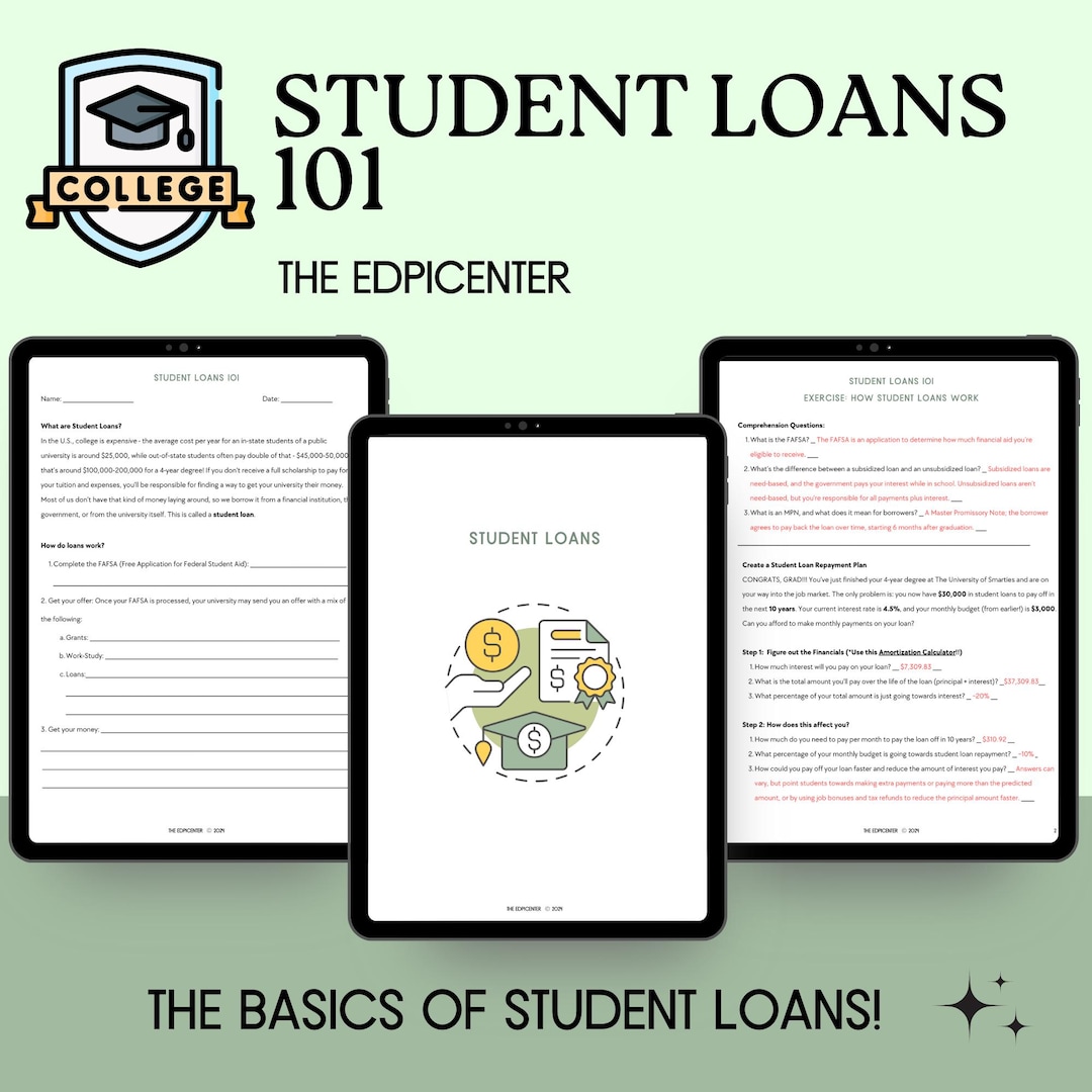 Student Loans 101, Money Management, How to Navigate Student Loans ...