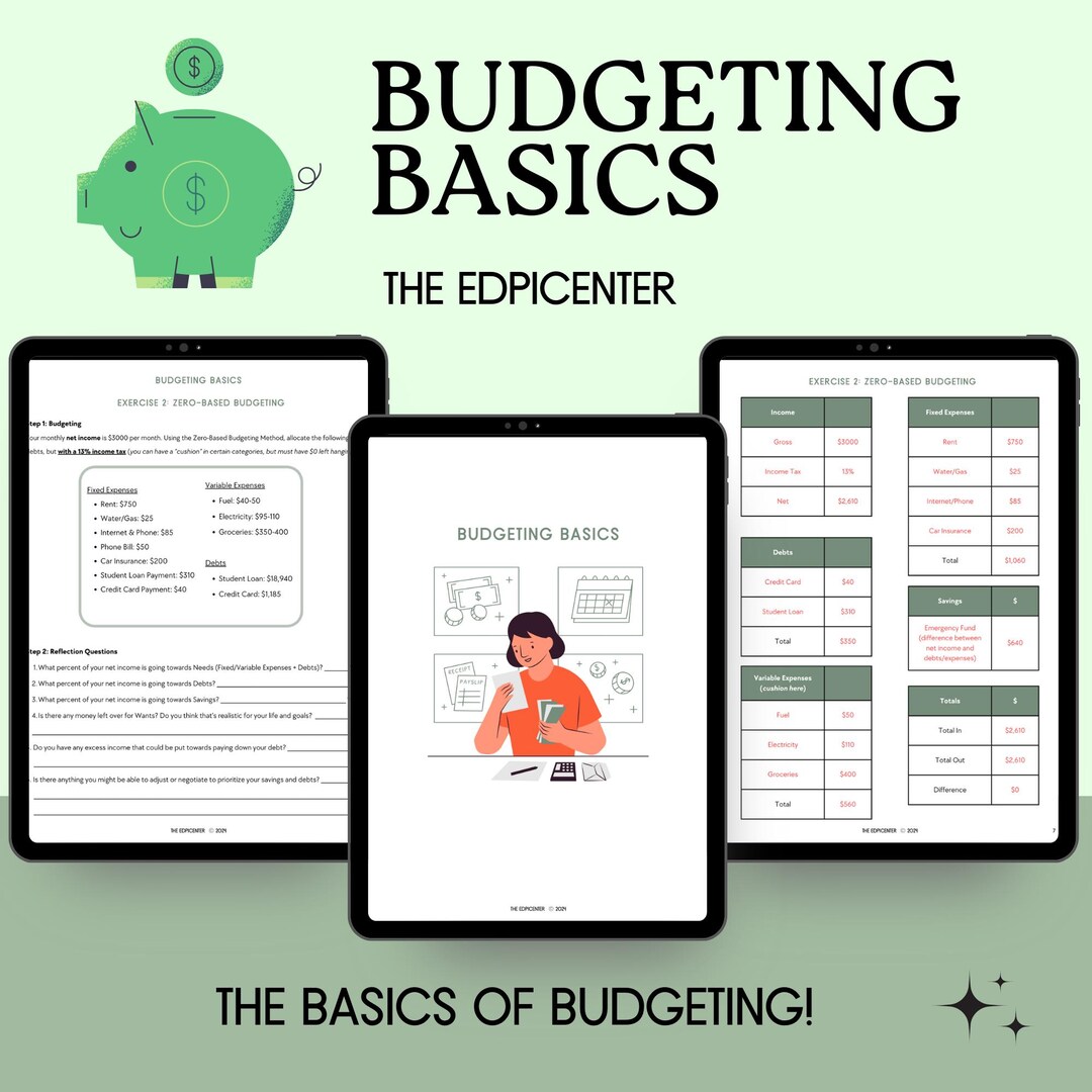 Budgeting Basics, Money Management, How to Manage a Personal Budget ...