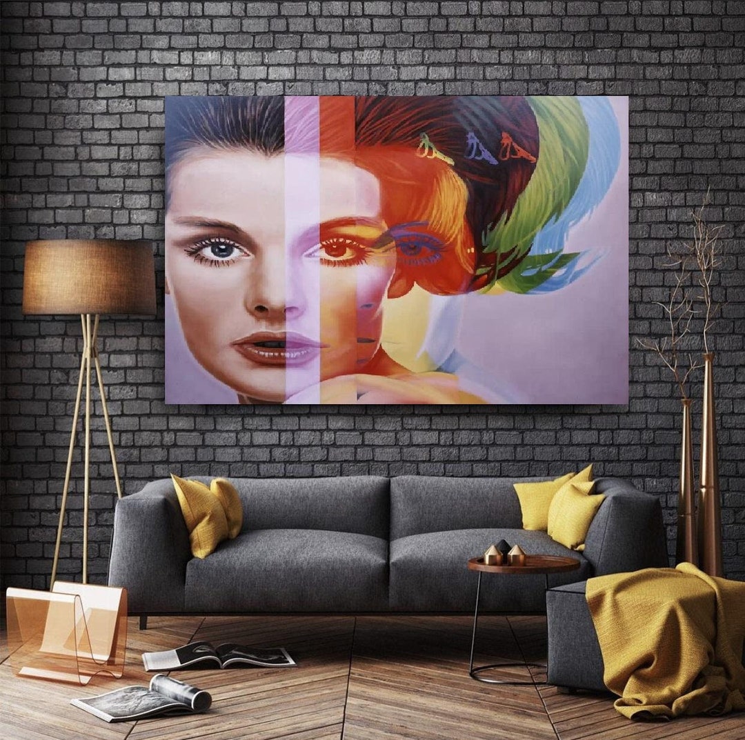 Spectrum Woman Print, Art From Gossip Girl, Spectrum Woman ,canvas Wall ...