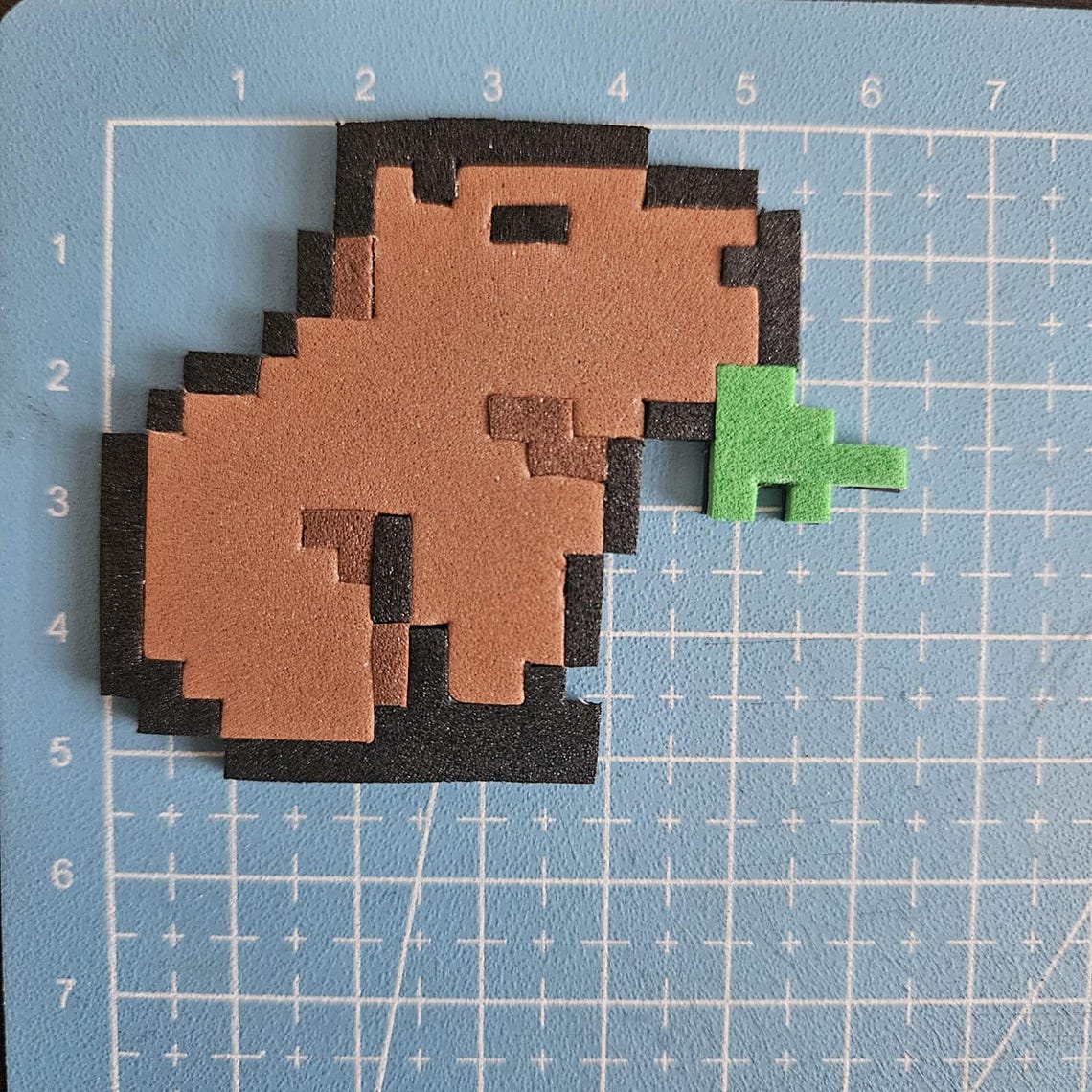 Capybara Eva Foam Fridge Magnet - Etsy
