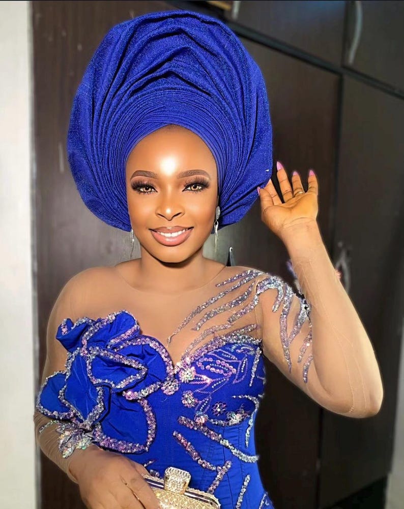 Autogele, African Autogele, Ready to Wear Headgear, African Hat ...