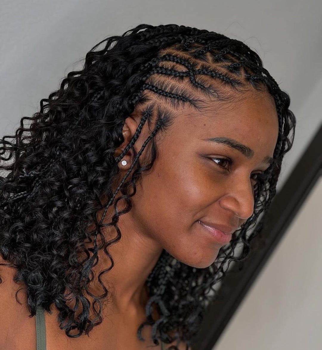 Cornrow Braided Wig, Cornrow Wig, Braided Wig, Braided Wigs,cornrow ...
