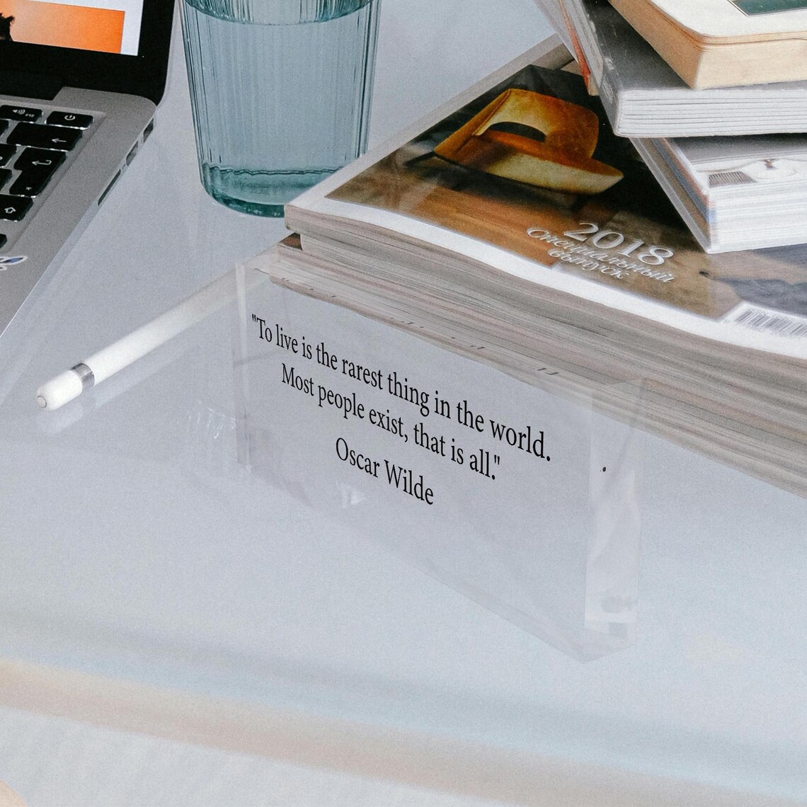 Custom Quote Acrylic Plaque, Personalized Quote Sign, Motivational ...