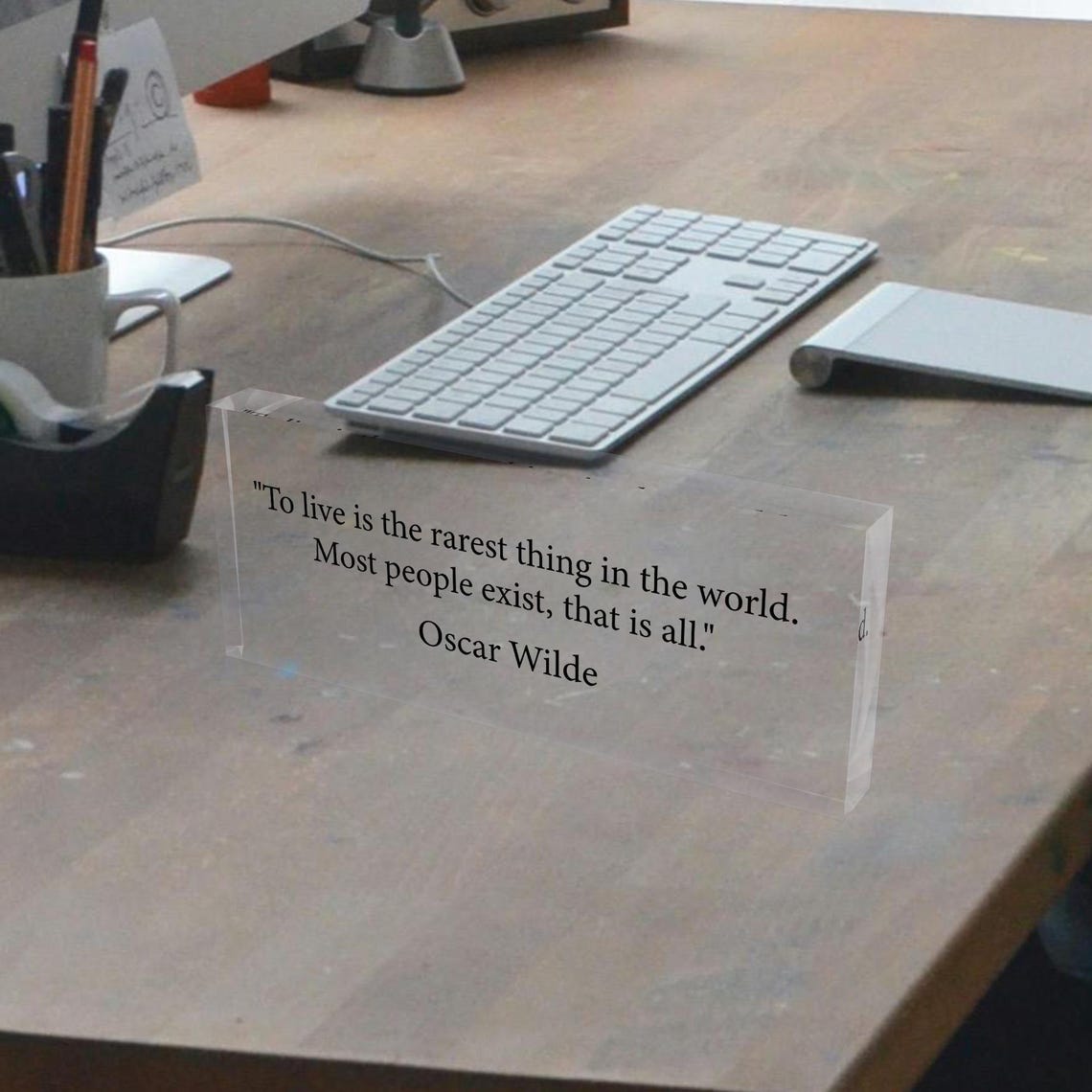 Custom Quote Acrylic Plaque, Personalized Quote Sign, Motivational ...