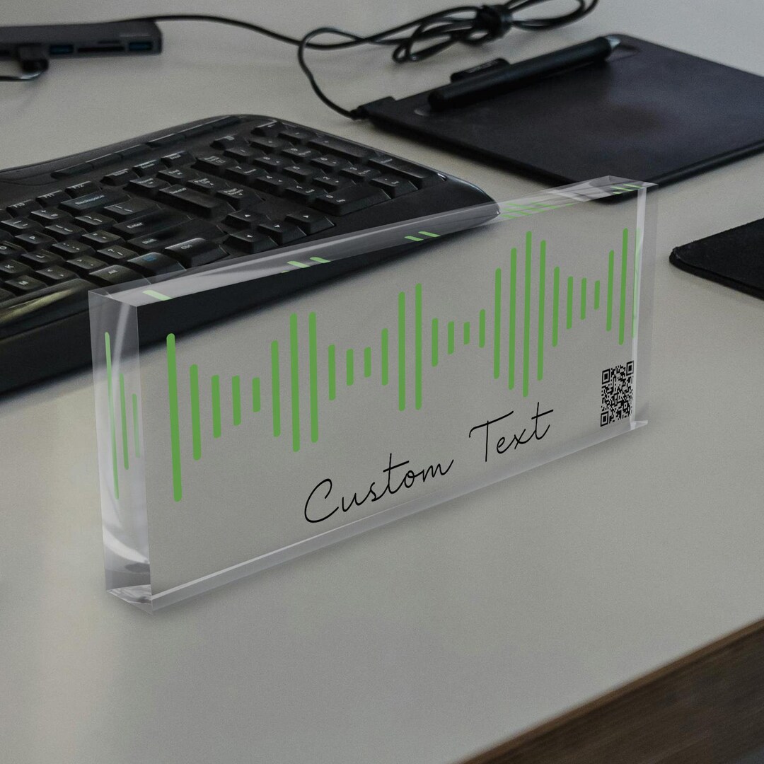 Custom Soundwave Art Soundwave Print Voice Recording Gift Personalized ...