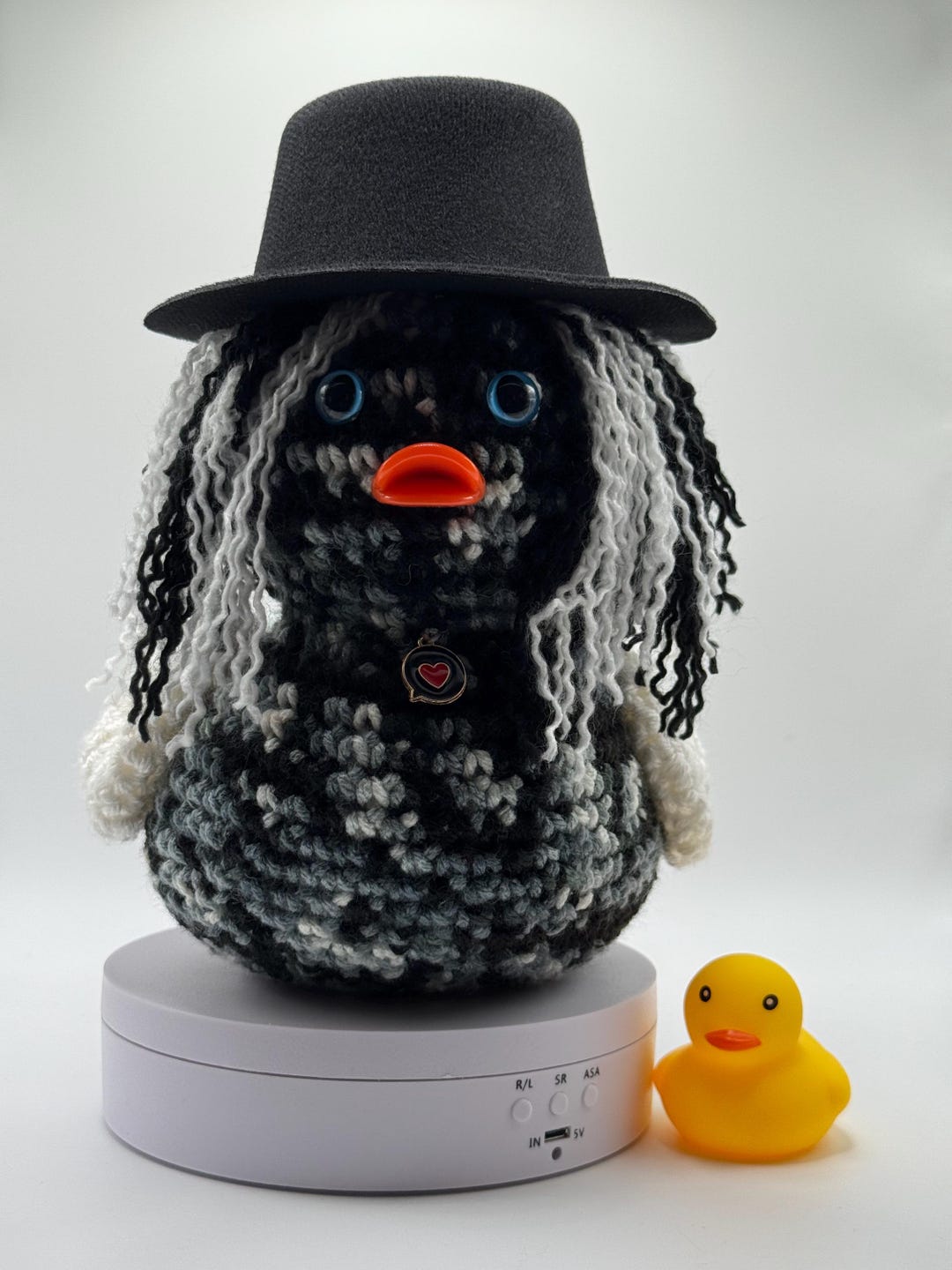MJ! Handmade Crochet Plushie Duck! Large Size! - Etsy