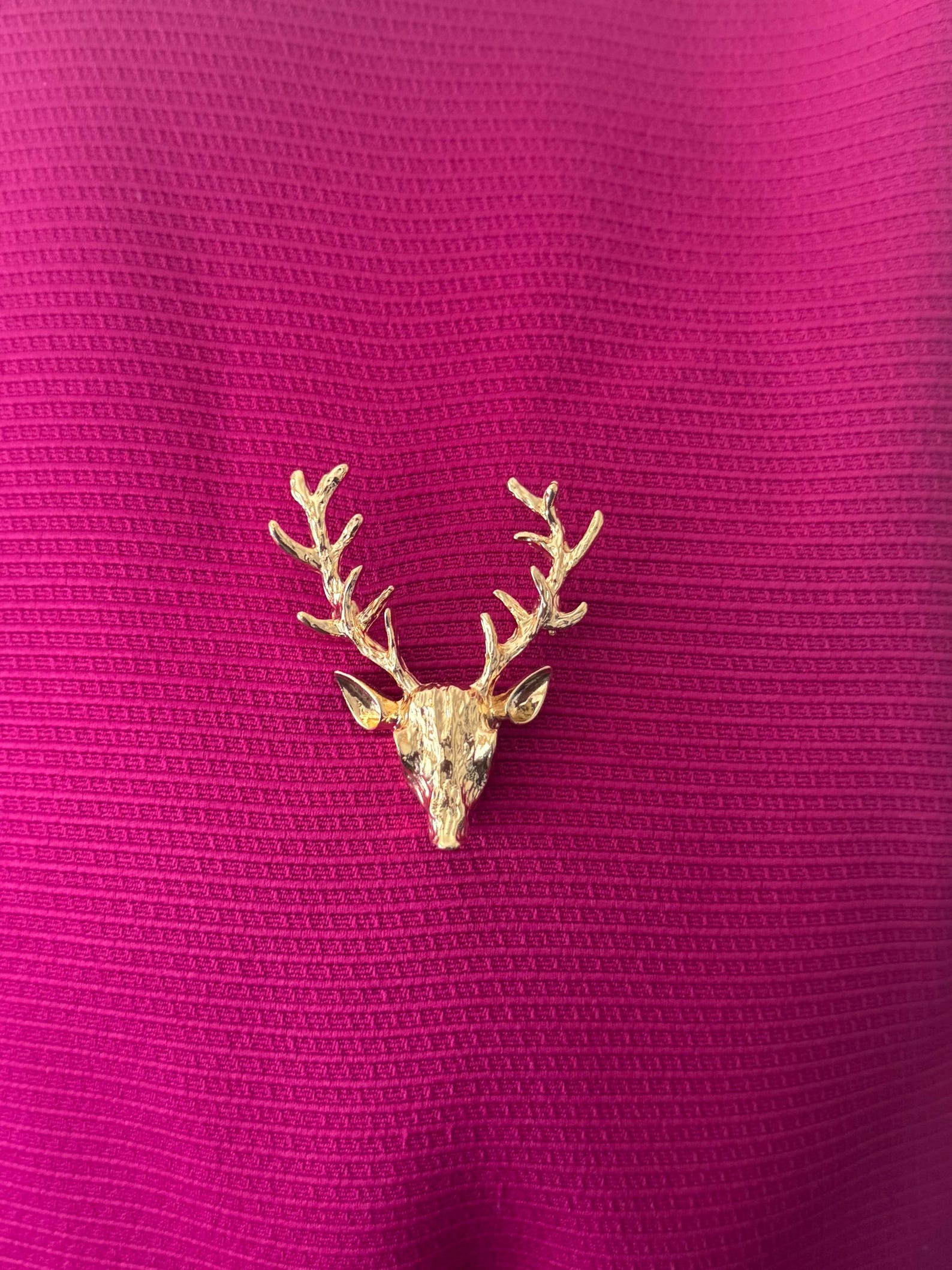 Deer Head Lapel Pin for Men, Raindeer Pin, Wedding Groomsmen ...