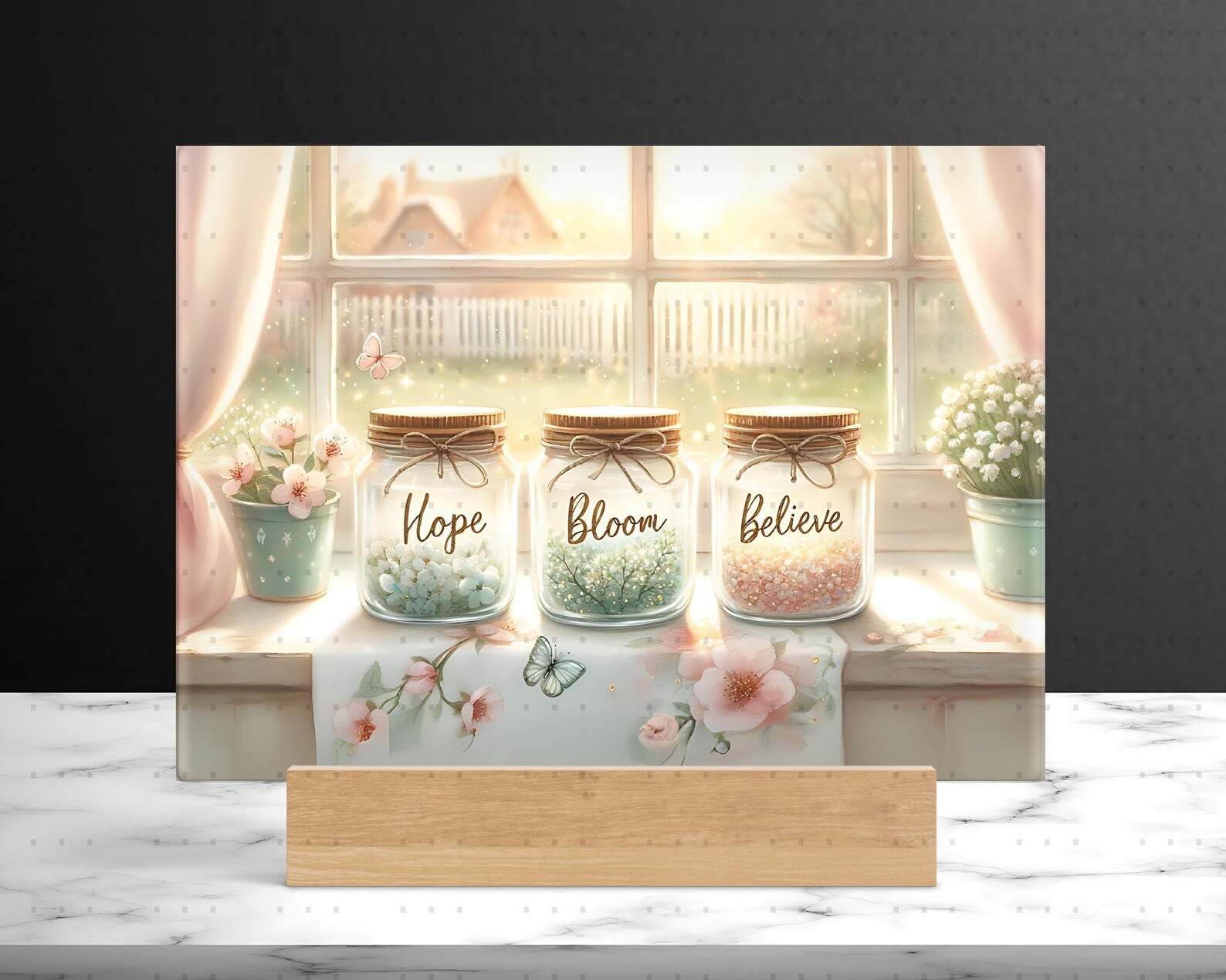 Cottagecore Jars Cutting Board PNG Sublimation Design, Inspirational ...