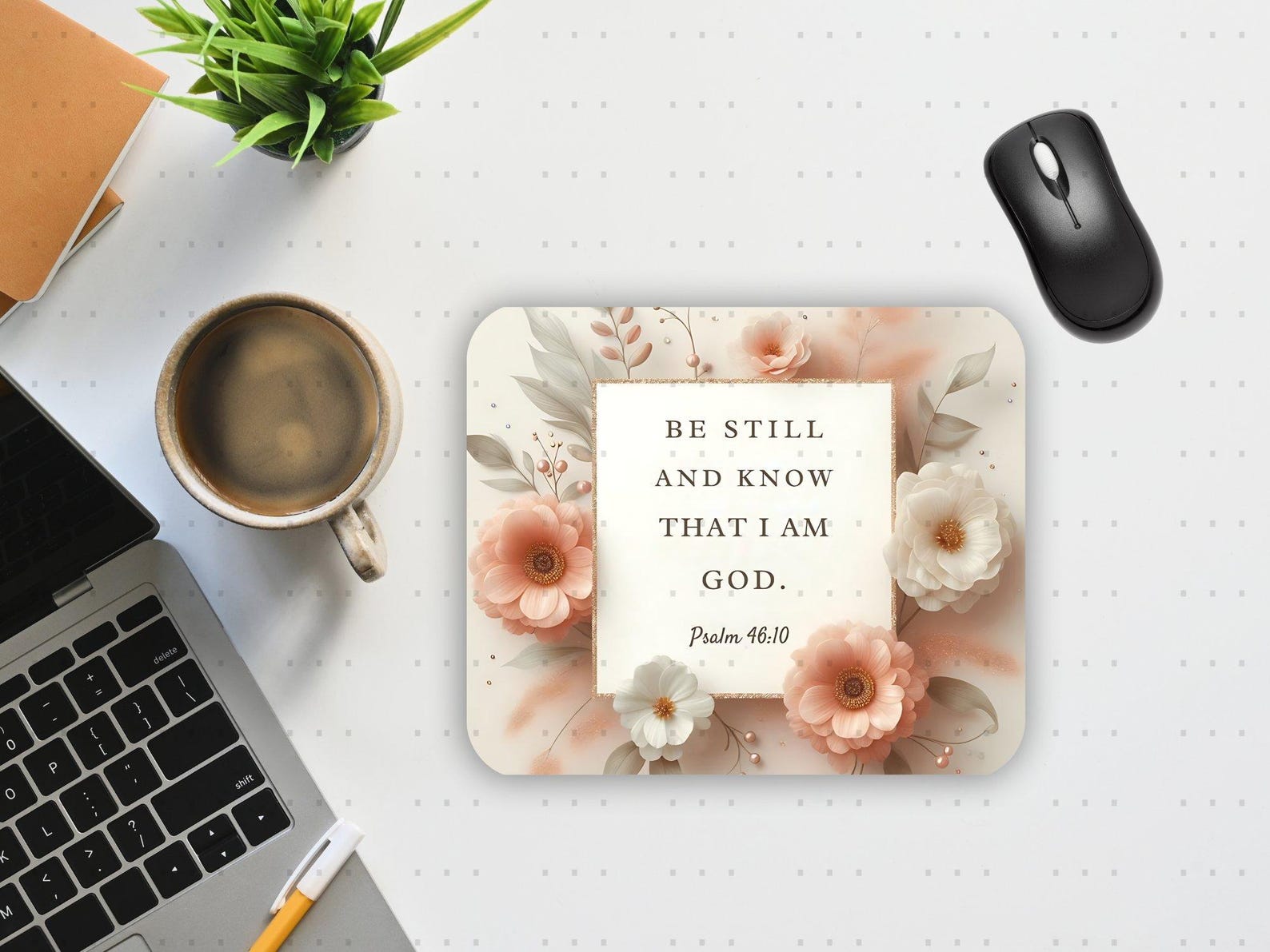 Christian Faith Mouse Pad Sublimation PNG Design, God Religious Bible ...