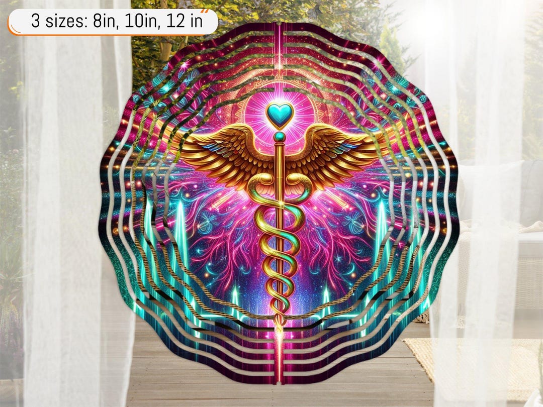 Nurse Wind Spinner PNG Sublimation Design, Medical Practitioner Nurse ...