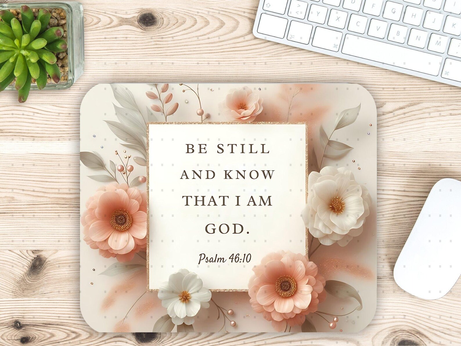 Christian Faith Mouse Pad Sublimation PNG Design, God Religious Bible ...