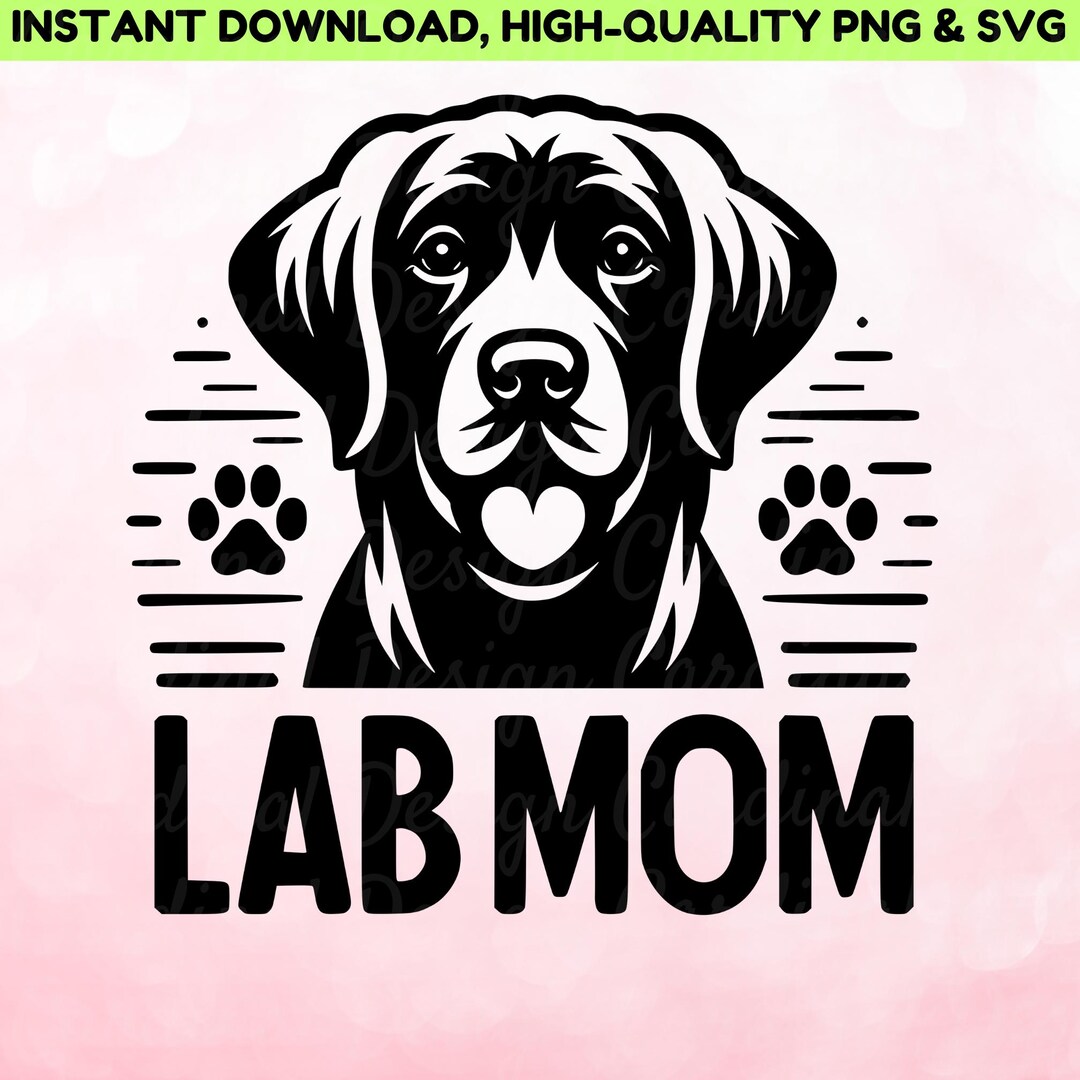 Lab Mom SVG and PNG Sublimation File for Laser Cutting Software Like ...
