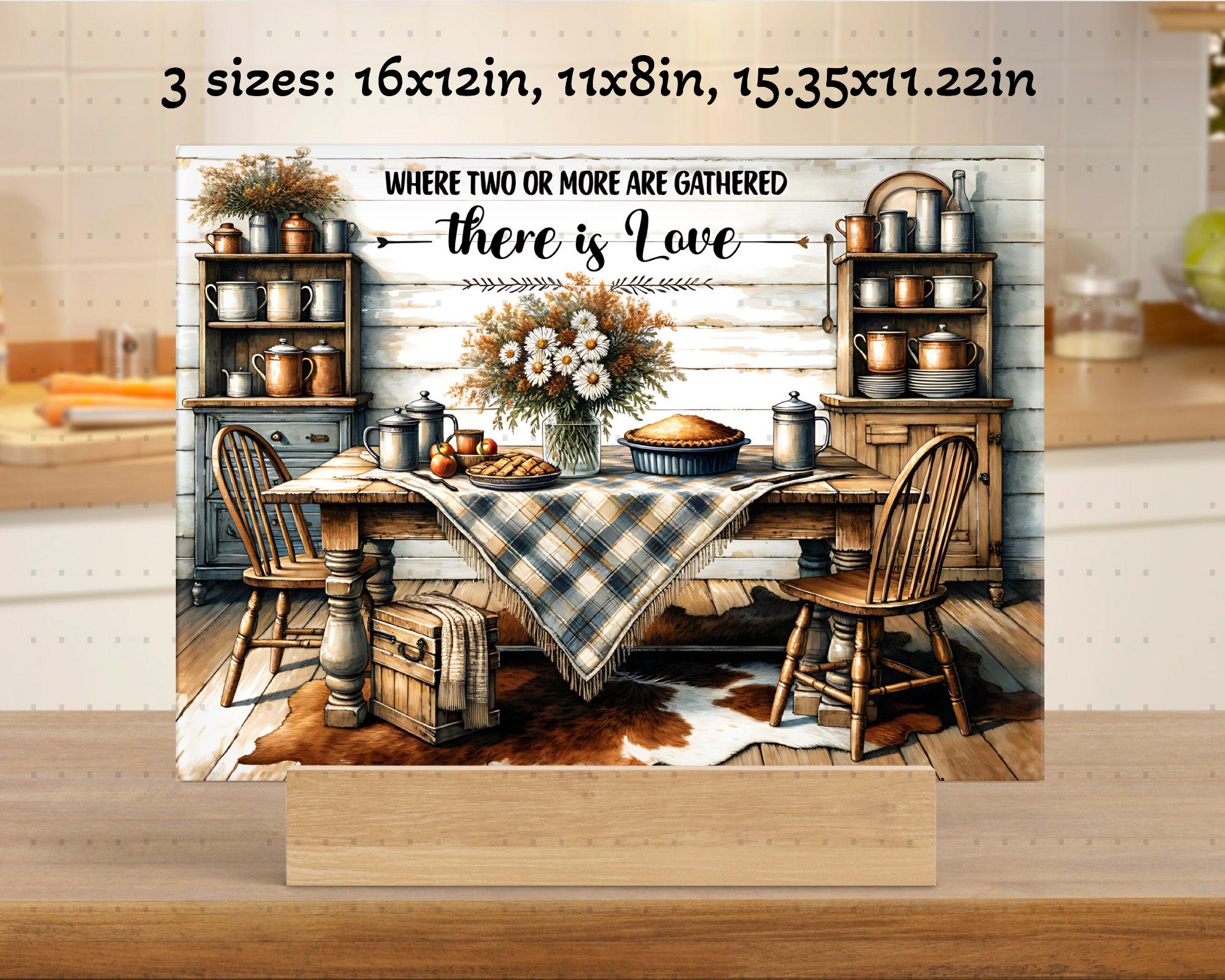 Family Cottagecore Cutting Board PNG Sublimation Design, Farmhouse Love ...