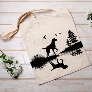 Pointer Dog SVG PNG Bundle German Shorthaired Pointer Duck Hunting Dog ...