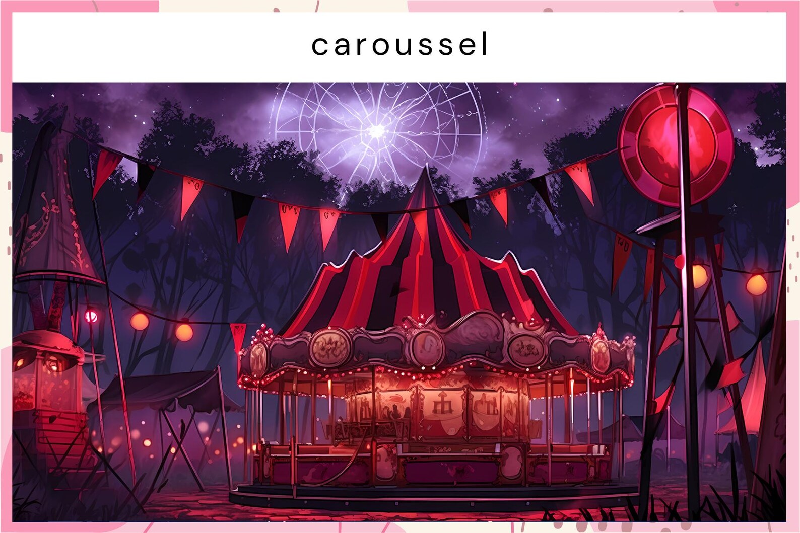 Animated Backgrounds: Creepy Carnival Animated Backgrounds, Halloween ...