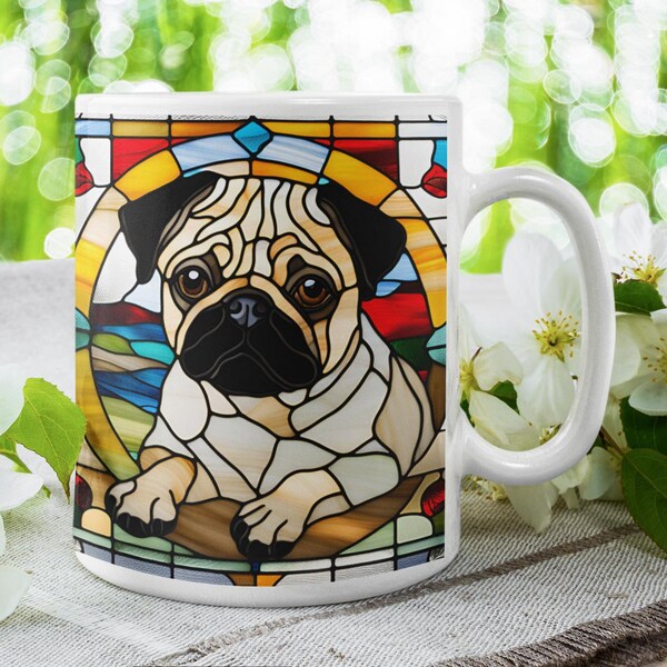 Pug Mugs - Etsy