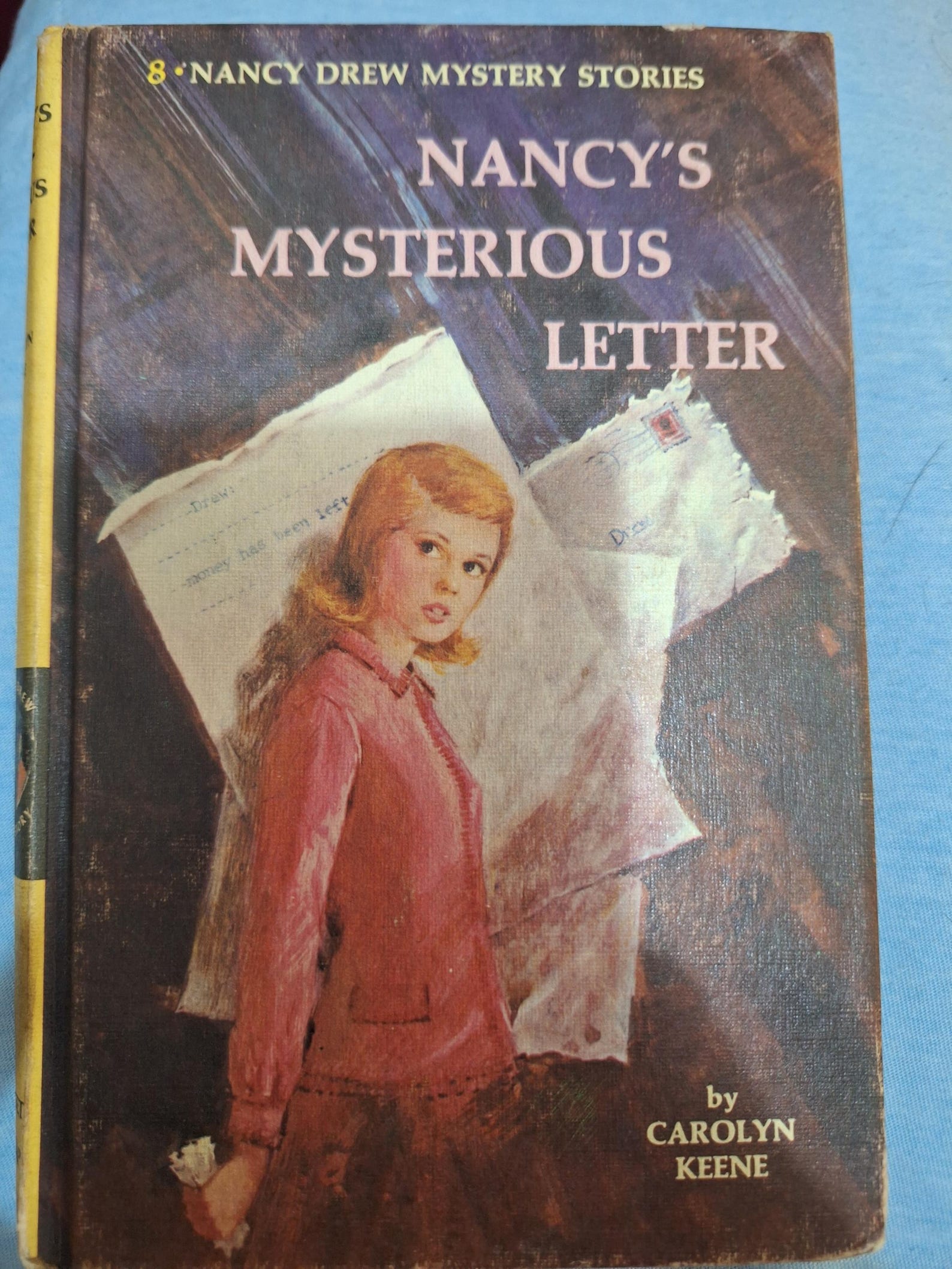 Book 8-nancy Drew, Nancy's Mysterious Letter, Published By: Grosset and ...