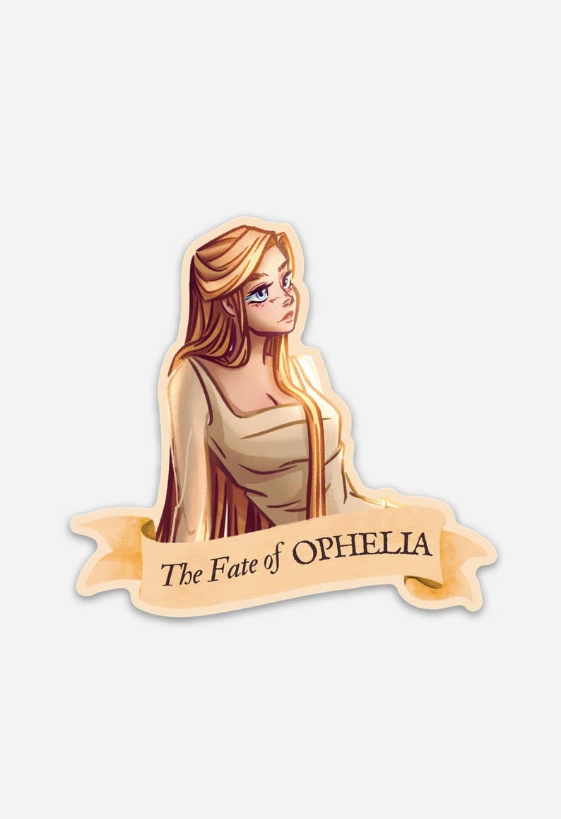 Sticker & Print | Fate of Ophelia - Etsy