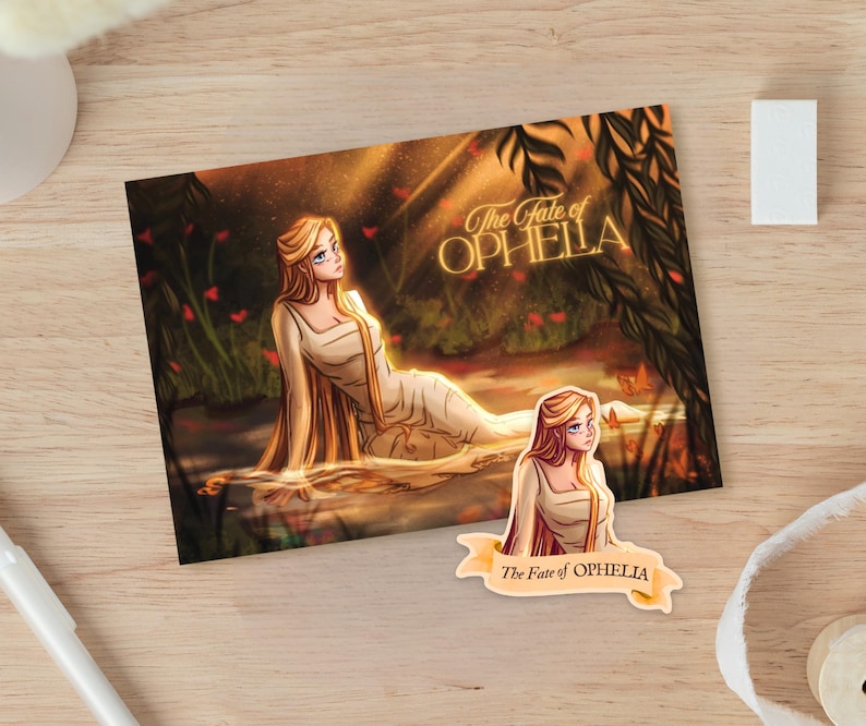 Sticker & Print | Fate of Ophelia - Etsy