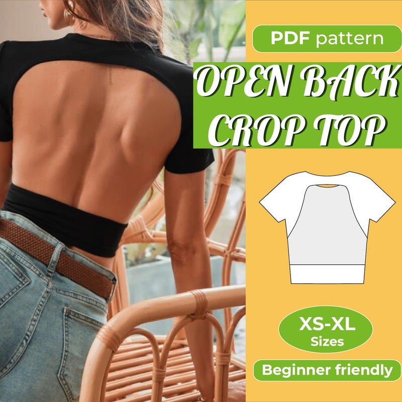 Open Back Shirt - Etsy