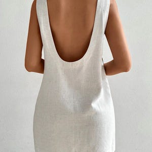 Backless Dress Sewing Pattern for Women PDF XS-XXXXXL Pinafore Dress ...