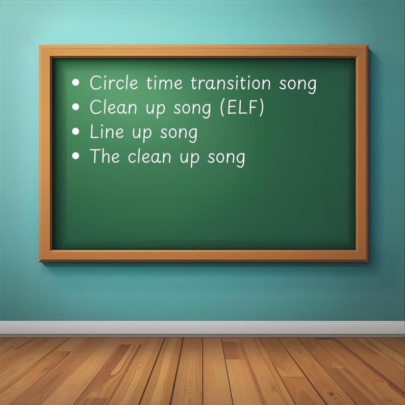Preschool Transition Songs Playlist: Classroom Management (MP3 Download ...