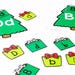 Christmas Tree Letter Matching Game | Christmas Alphabet Sorting ...