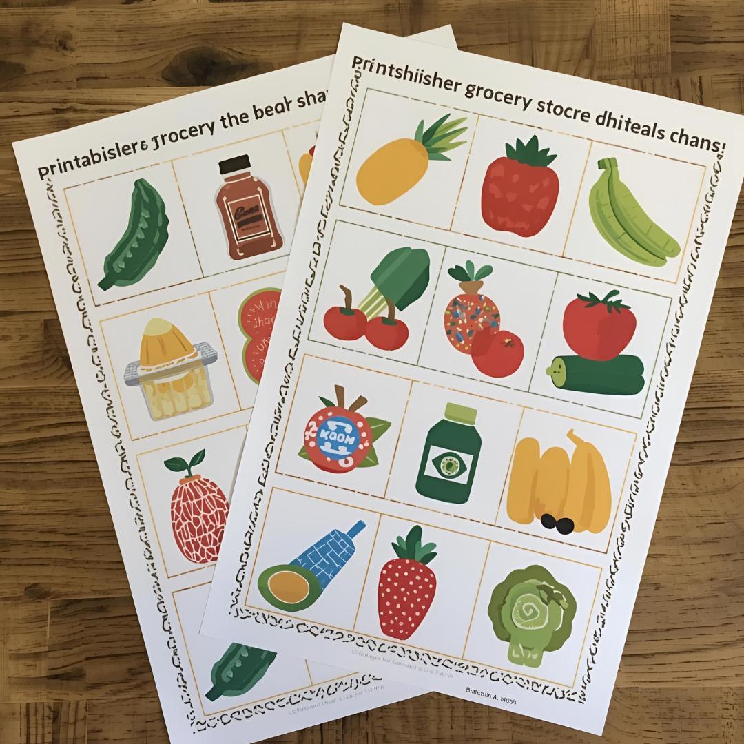Dramatic Play Grocery Store Set: 57-page Printable Pack - Etsy