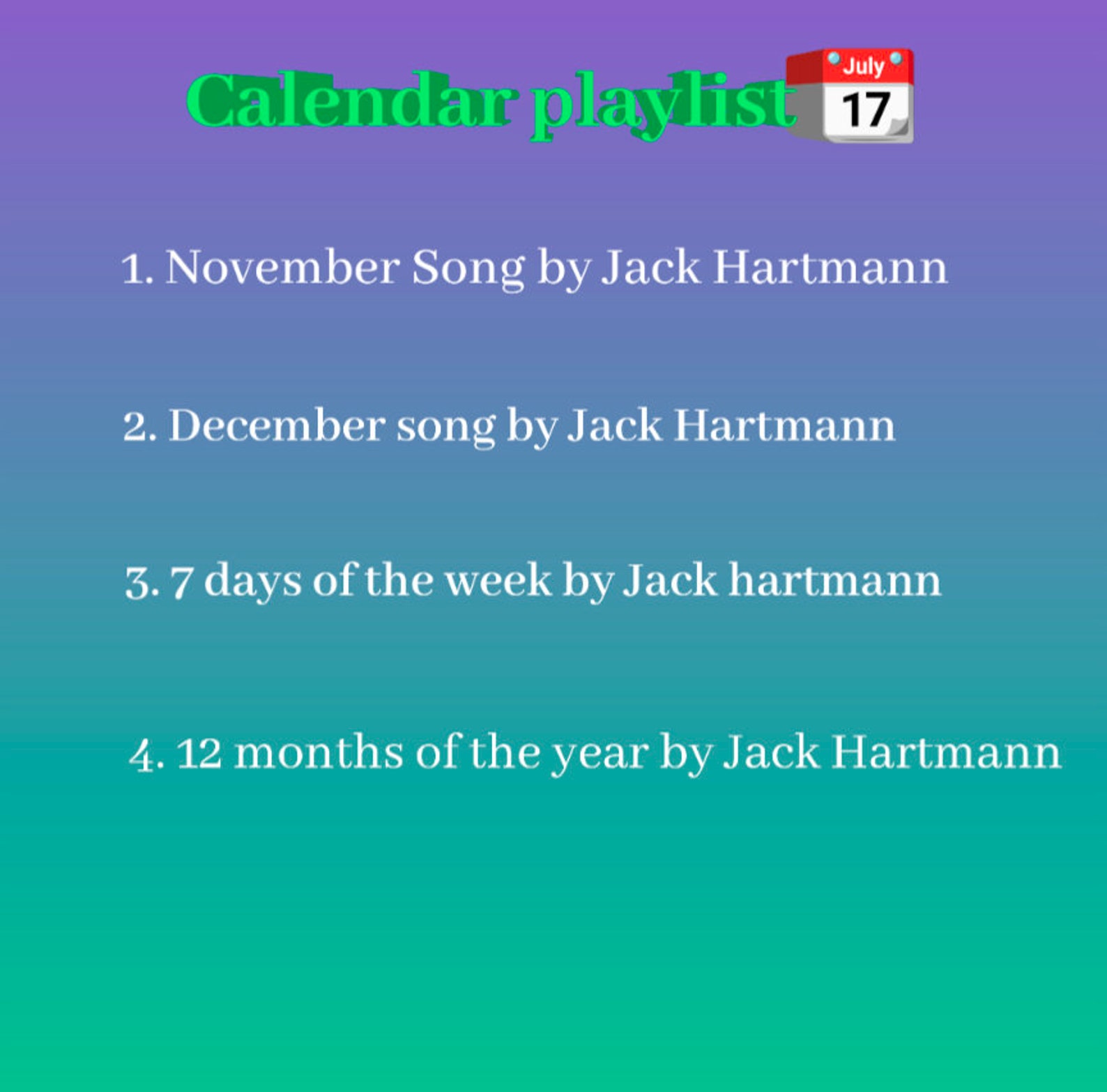 Calendar Songs for Children | Educational Songs | Months of the Year ...