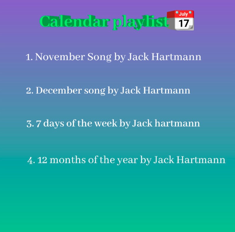 Calendar Songs for Children | Educational Songs | Months of the Year ...