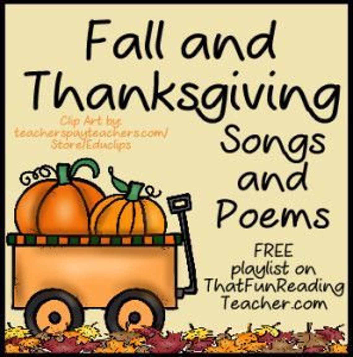 Fall Thanksgiving Songs Playlist: Educational Music for Kids (MP3 ...