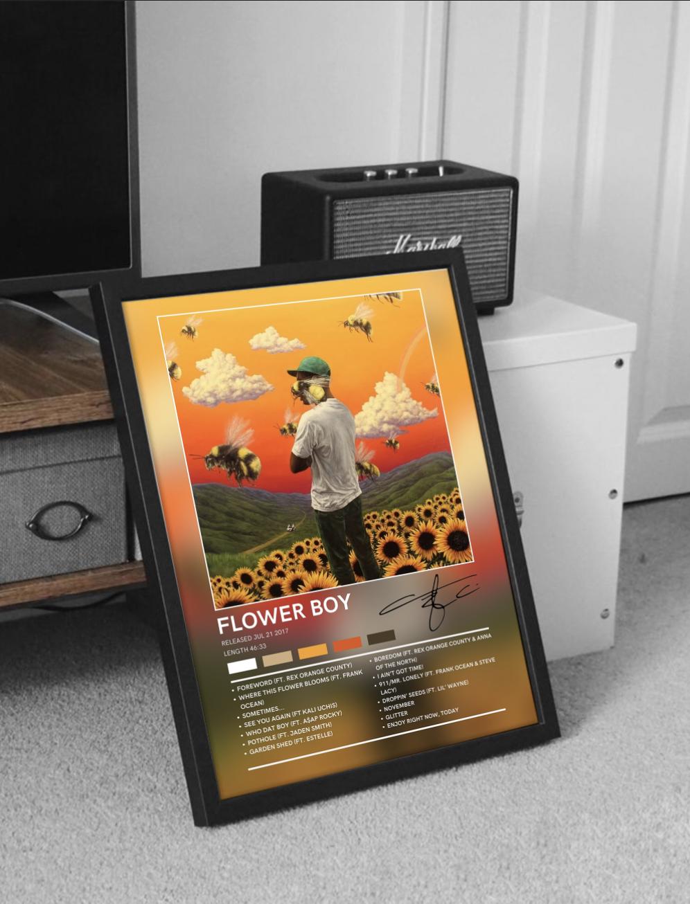 Custom Album Poster Any Album / Artist Personalised Gift Album Cover ...
