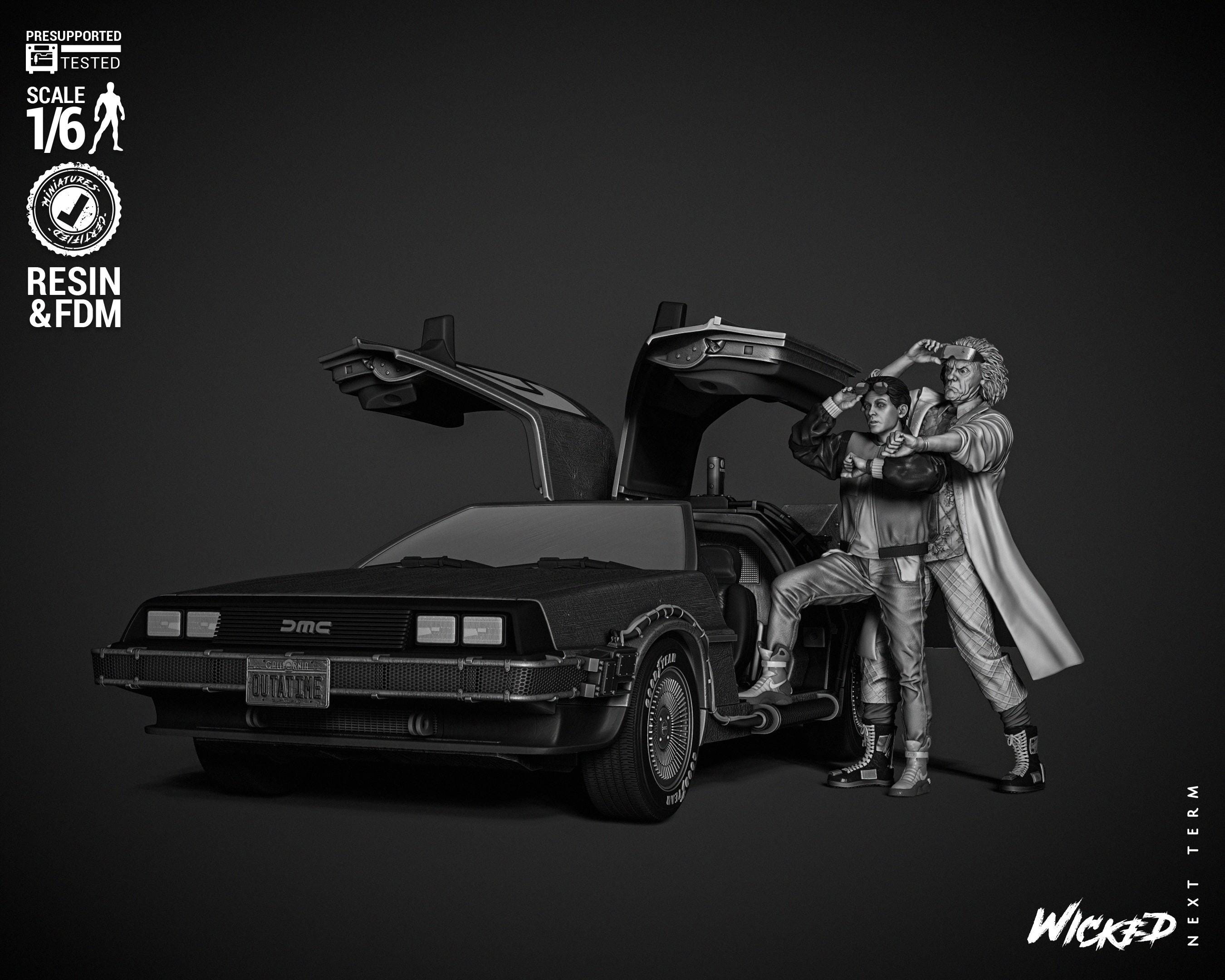 3D Printing STL BTTF Diorama Files - Etsy