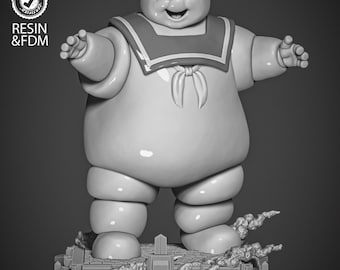 Movie Fan Art 3D Printing STL File Giant Ghost - Etsy