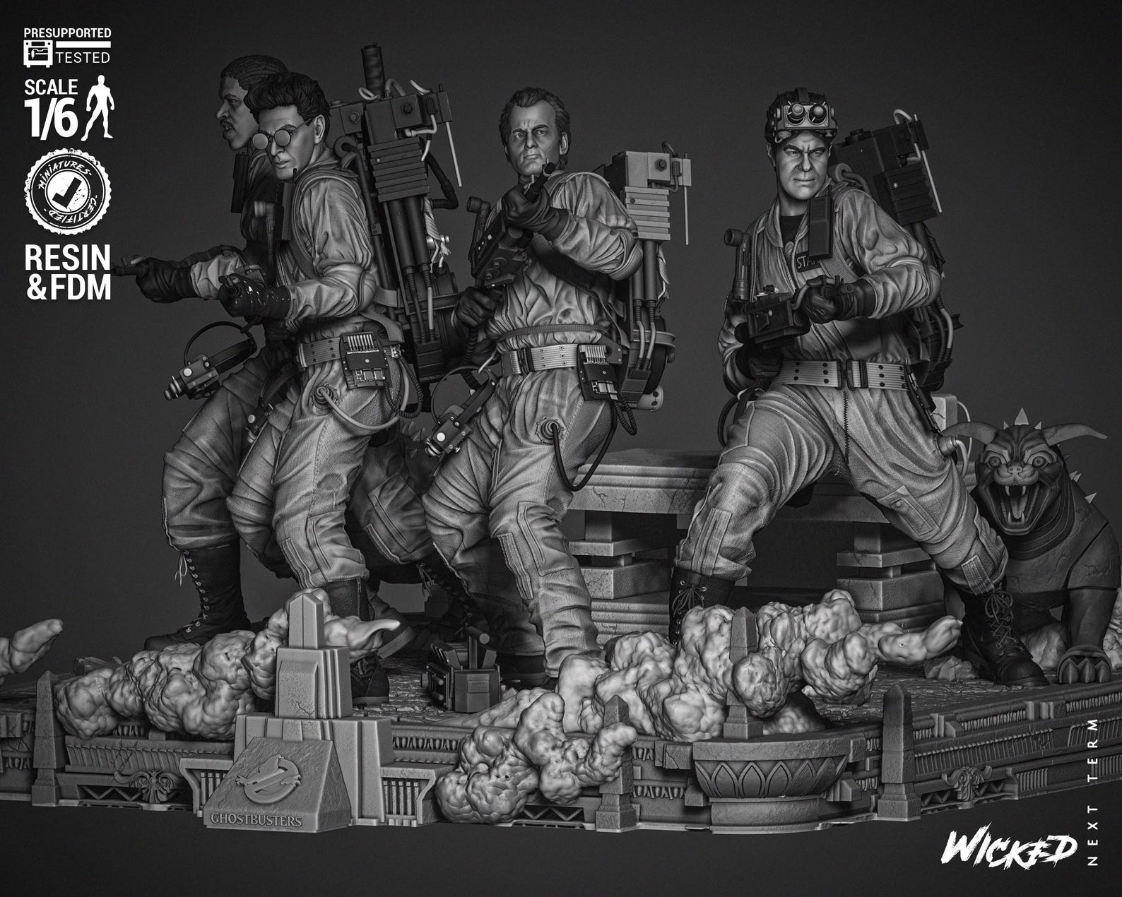 Fan Art Ghost Exterminators Movie Fan Art 3D Printing STL File Dio - Etsy