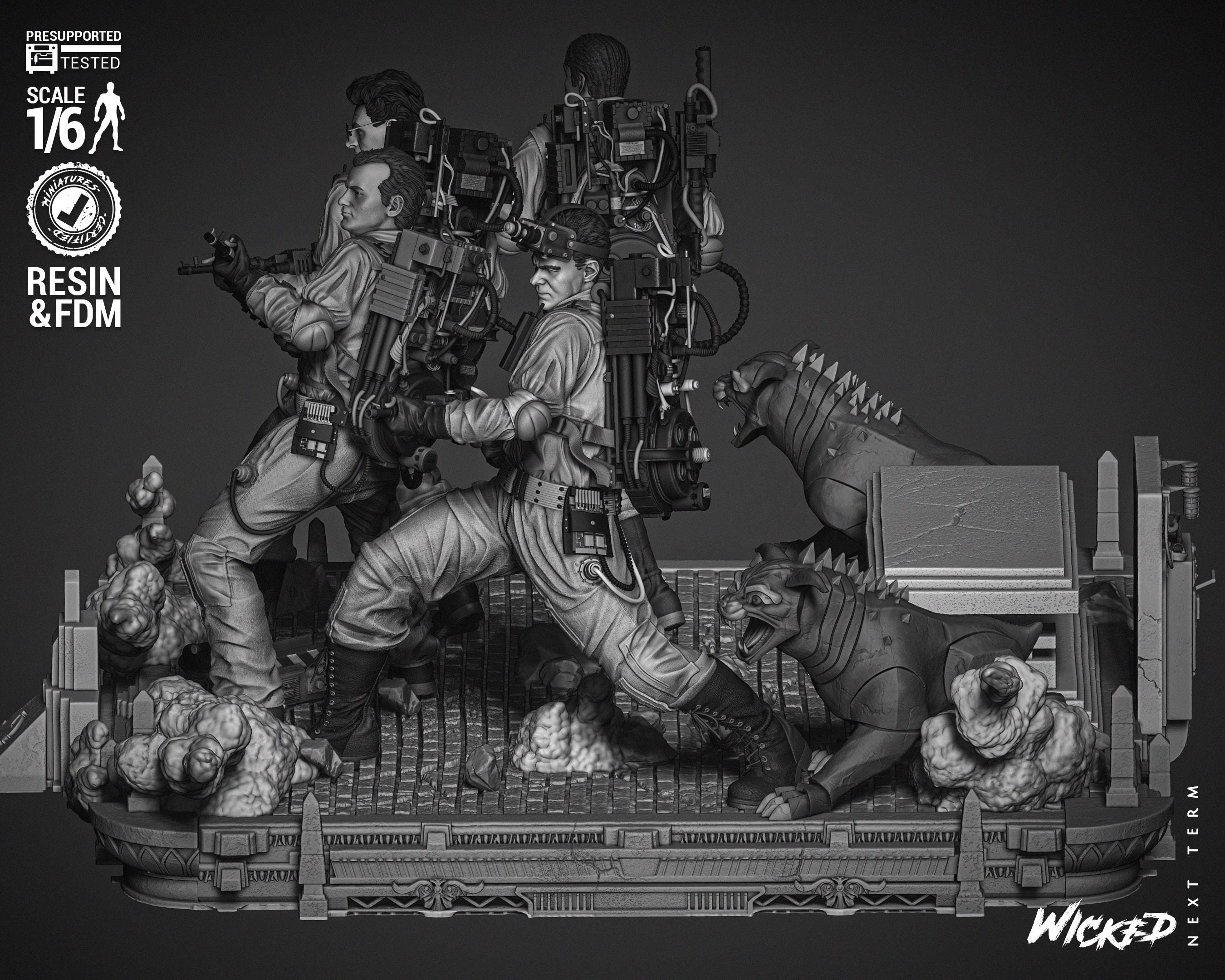 Fan Art Ghost Exterminators Movie Fan Art 3D Printing STL File Dio - Etsy
