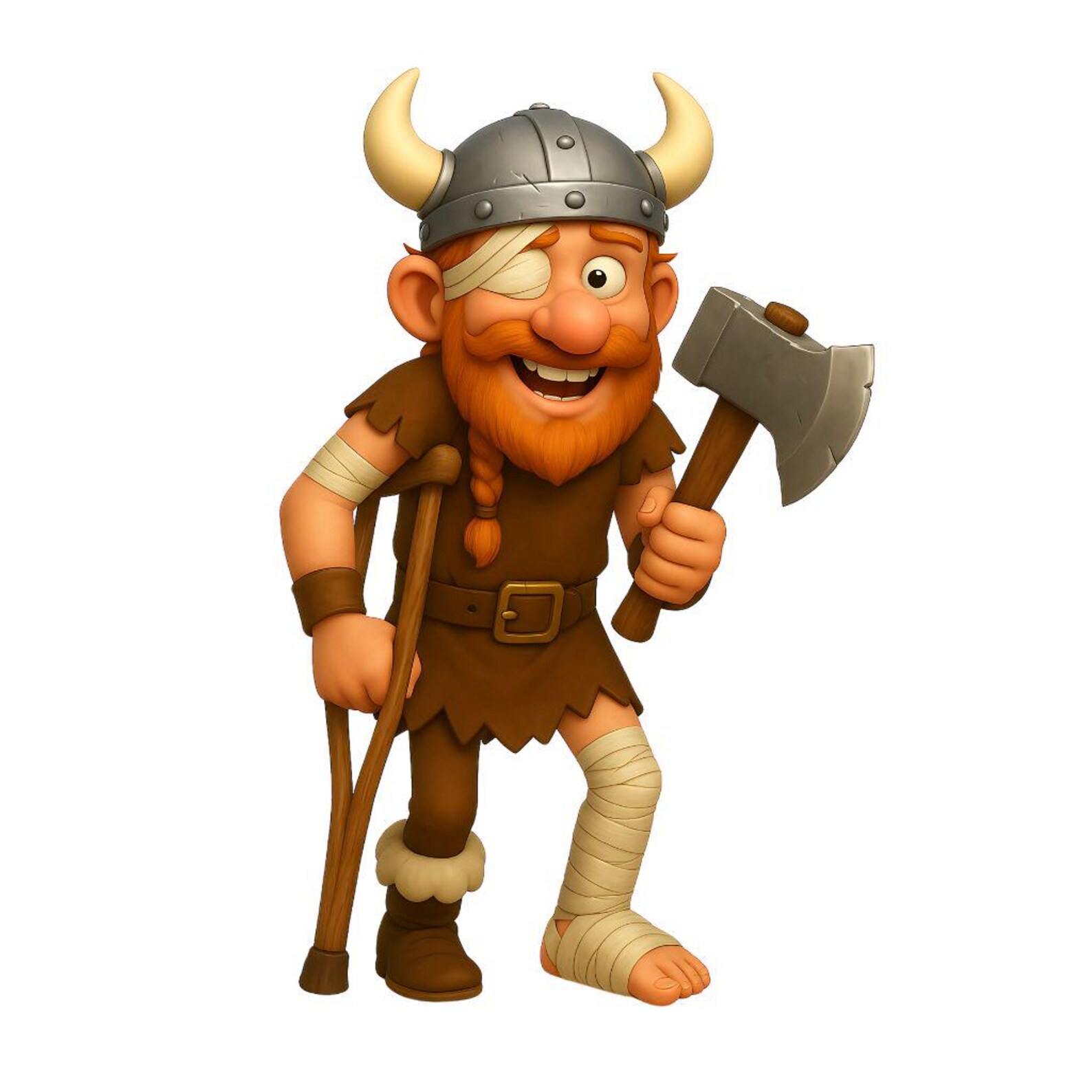 Cute Viking Clipart – Funny Viking Cartoon PNG Bundle | Viking Clipart ...
