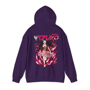 Nezuko Unisex Hoodie, Demon Slayer Inspired, Anime Gift, Cosplay ...