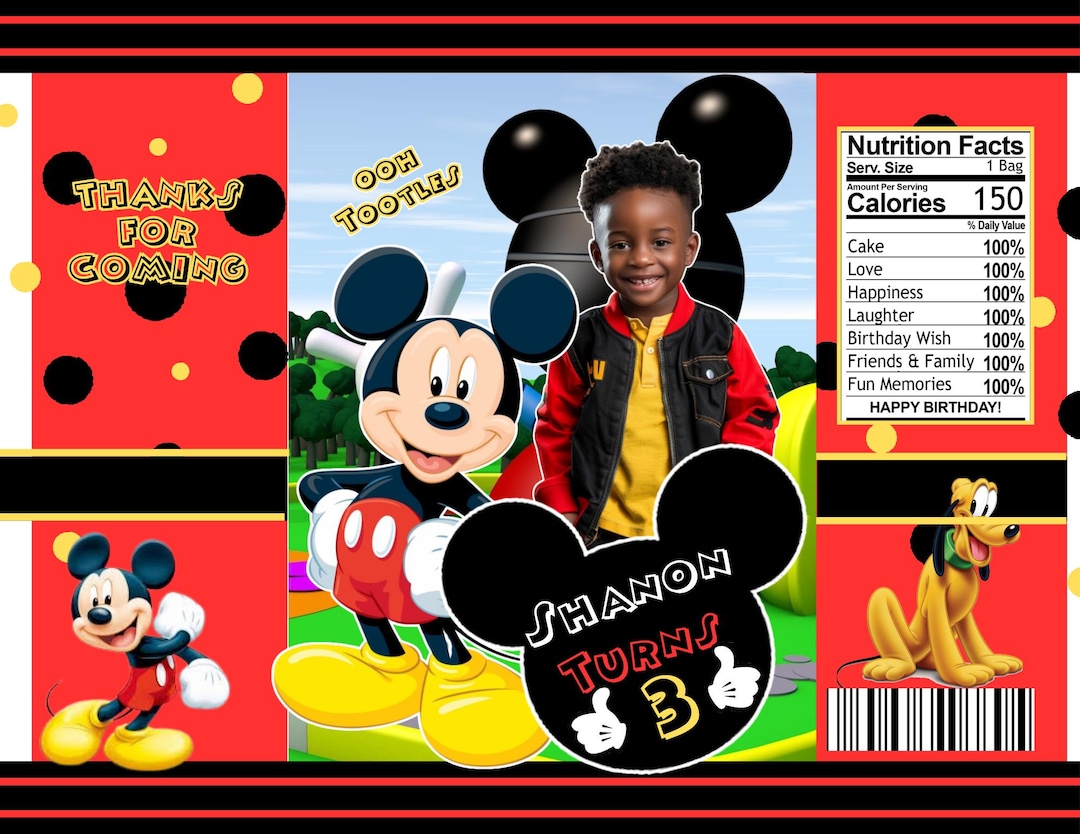 Mickey Mouse Party Bundle - Etsy