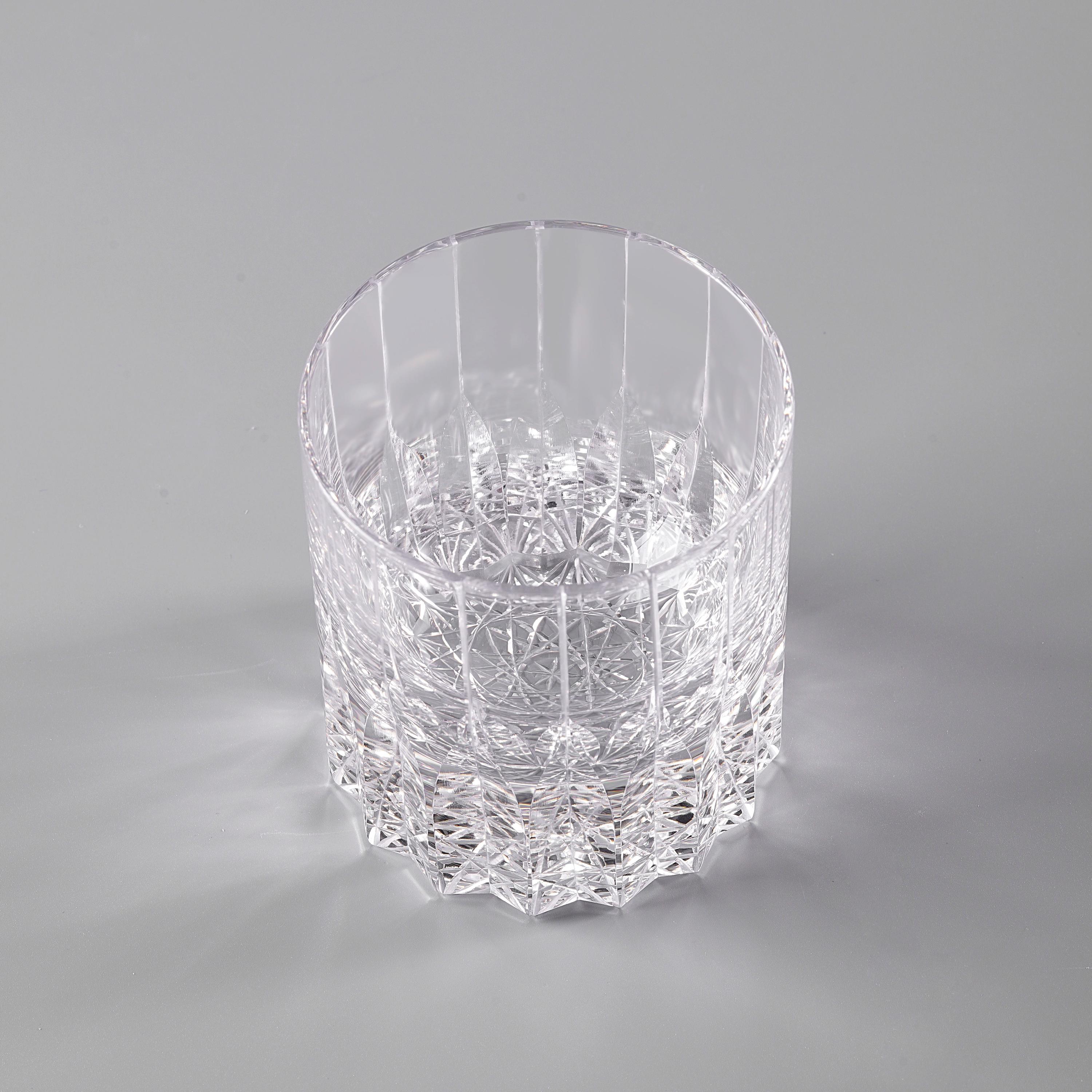 Hand-cut Edo Kiriko Crystal Whiskey Glass, Ultra-clarity Bourbon Glass ...