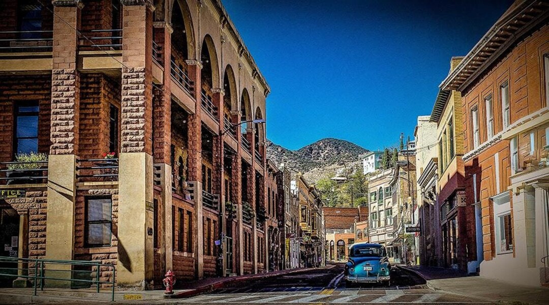 Bisbee Arizona Main Street Photo, Bisbee AZ, Main Street, Small Town ...