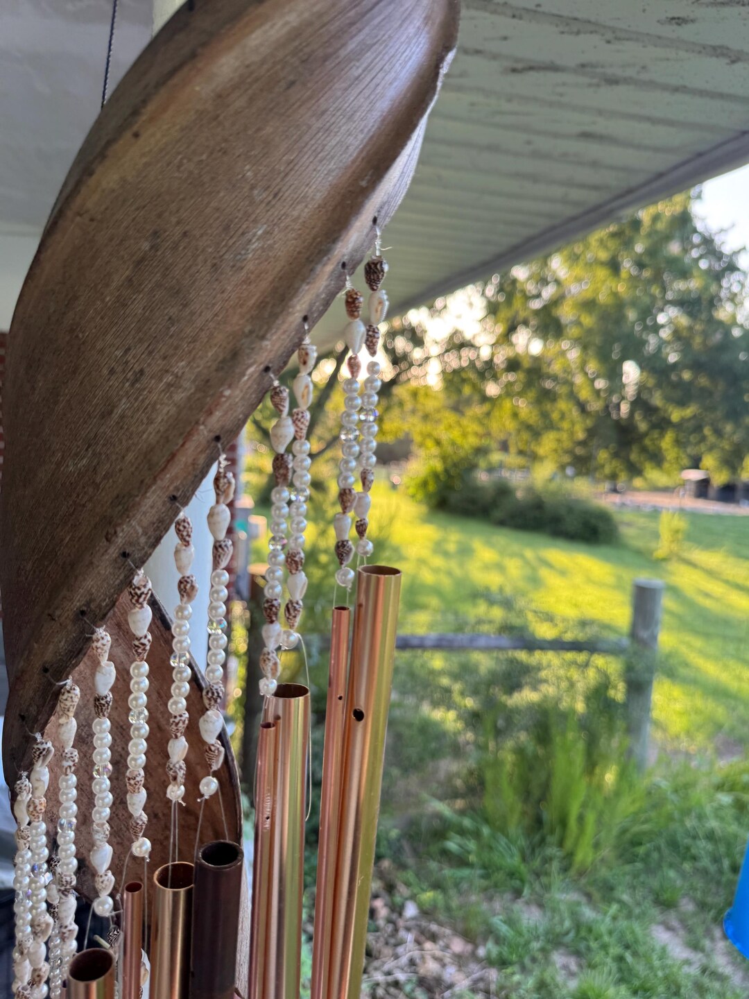 Coconut Wind Chime - Etsy