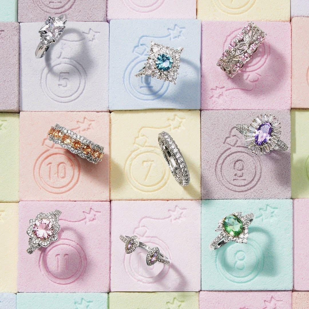 Suprise Jewelry Bomb Party Original Ring, Fizzable Ring, Necklace ...