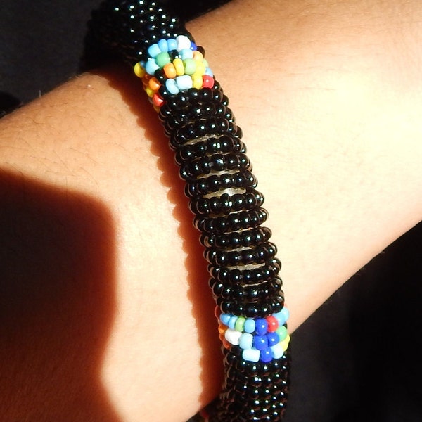 Beaded Bangle - Etsy