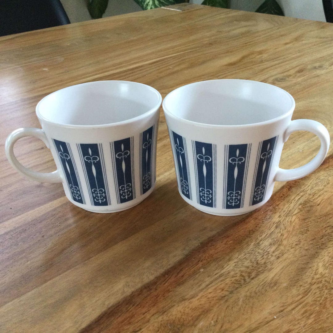 Vintage Noritake Progression China Mugs – Pacific 9010 – Set of 2 ...