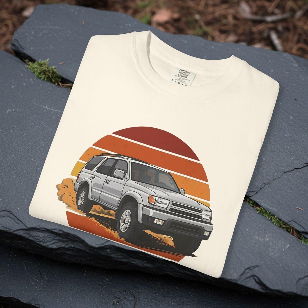 3rd Gen 4runner Retro Sunset Off-road SUV T-shirt - Etsy