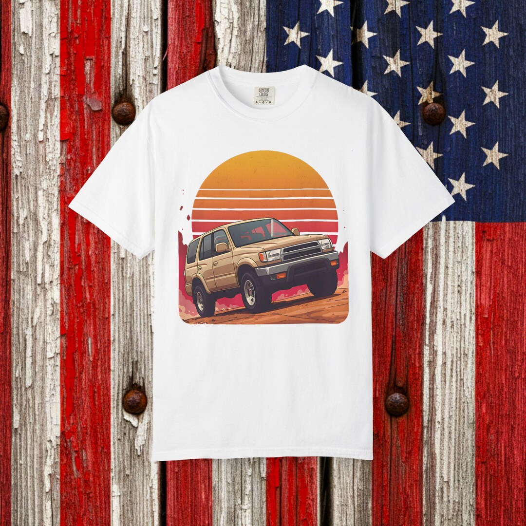 Retro 3rd Gen Toyota 4runner Off-road Sunset - Etsy